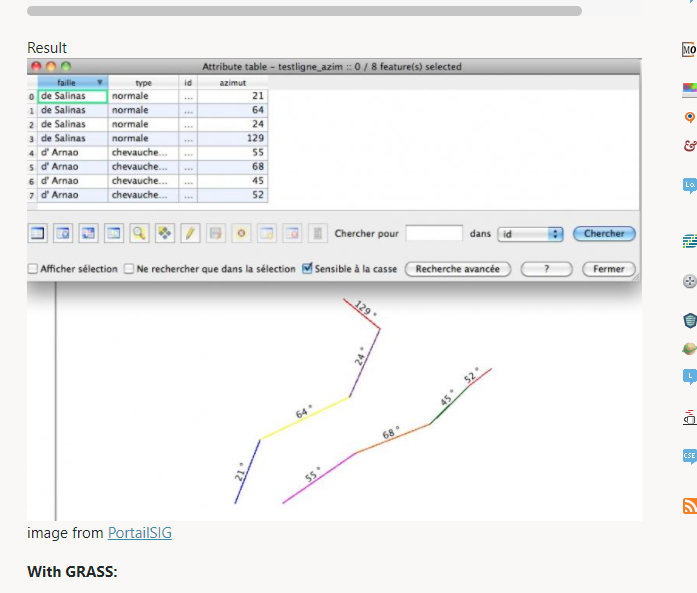Calculate the Segment Line Direction in MapInfo in a geographic coordinate system (GCS ...